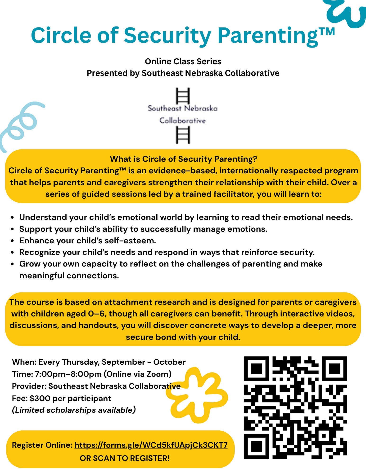 Circle of Security Parenting Classes | Cornhusker United Way